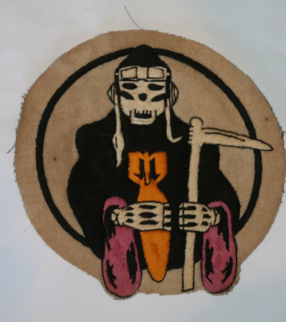 WW2 US ARMY AIR FORCE 375TH BOMB SQUADRON PATCH 14th AAF BEST COPY ...