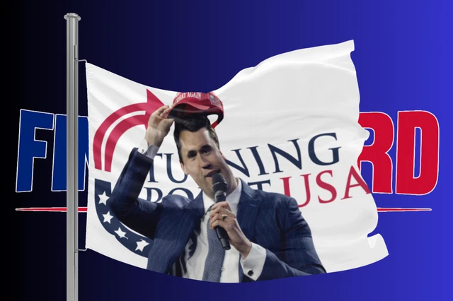CHARLIE KIRK FLAG - Turning Point USA, RIP Charlie Kirk flag, 3X5FT, 4 ...