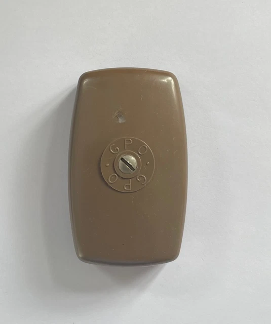 VINTAGE GPO TELEPHONE Terminal Block 52A / Junction Box - Brown £2.21 ...