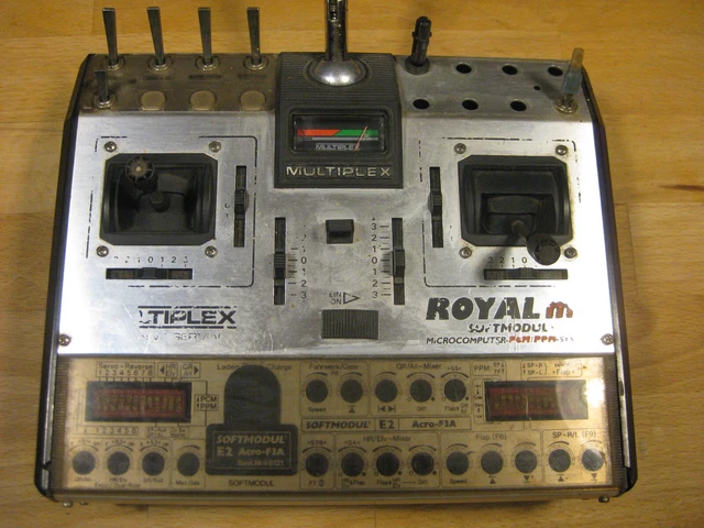 MULTIPLEX ROYAL MC SOFTMODUL SENDER FERNSTEUERUNG FUNKFERNSTEUERUNG ...