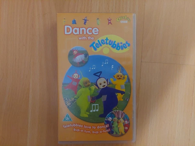 CBEEBIES TELETUBBIES DANCE With The Teletubbies Childrens VHS Tape ...