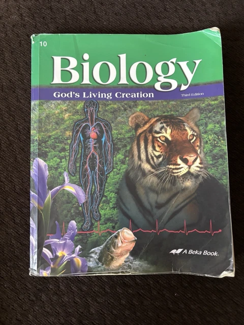 ABEKA BIOLOGY GODS Living Creation Third Edition $27.60 - PicClick CA