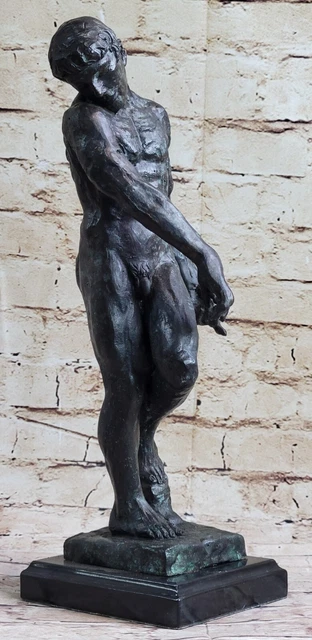 FABRICATION BRONZE SCULPTURE Rodin Adam Signée Rodin Fait Figurine EUR ...