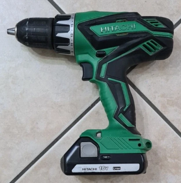 AVVITATORE A PERCUSSIONE HITACHI 18V BATTERIA 1,5ah EUR 84,90 - PicClick IT