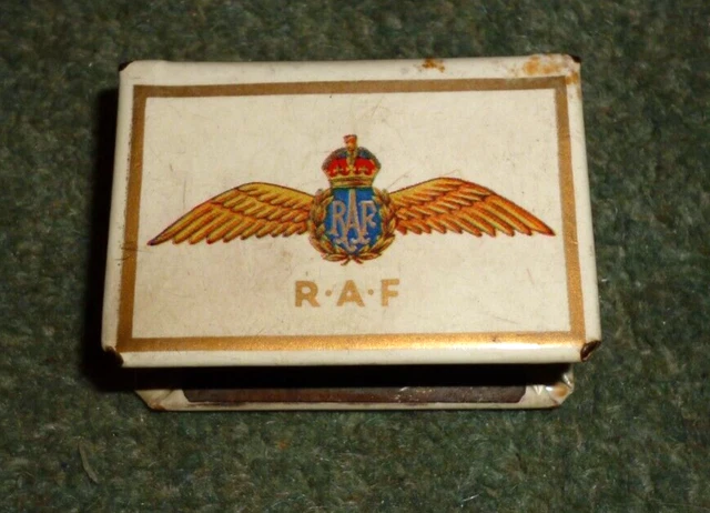 WW2 MATCHBOX HOLDER RAF Royal Air Force c1935-1945 - GC £10.00 ...