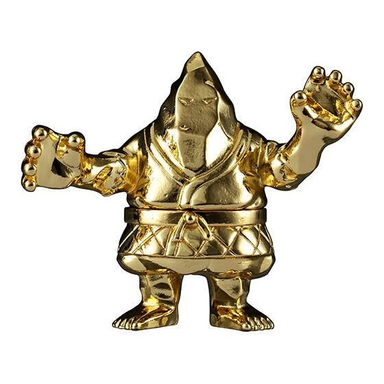 MOUNTAIN MAUNTEN GOLD Plated Kinkeshi Diecast 10 Kinnikuman Full Action ...
