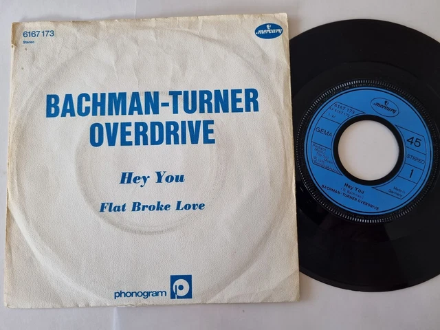 BACHMAN-TURNER OVERDRIVE - Hey you 7'' Vinyl Germany EUR 17,40 ...