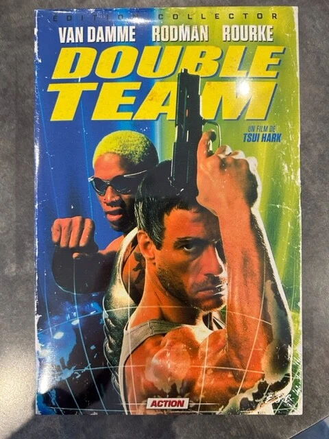 DOUBLE TEAM FILM avec JEAN-CLAUDE VAN DAMME - COFFRET COLLECTOR - BLU ...