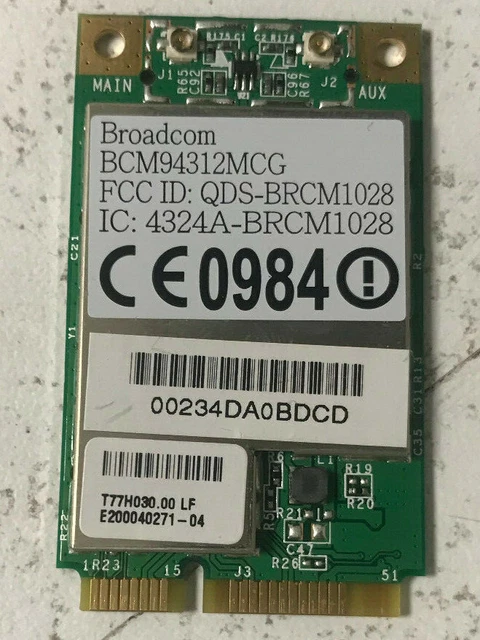 CARTE WIFI EMACHINES G620 Series ZY5D EUR 10,00 - PicClick FR