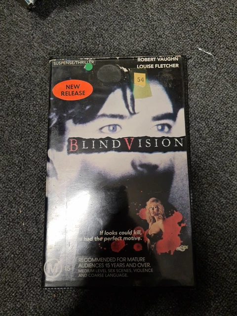 BLIND VISION THRILLER PAL VHS Video Premiere Clamshell Ex-RENTAL $10.00 ...