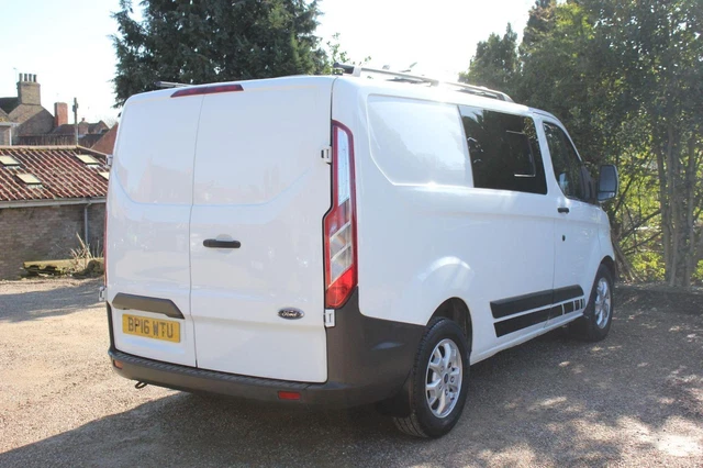 2016 FORD TRANSIT Custom 2.2 TDCi 290 L2 H1 5dr PANEL VAN Diesel Manual ...