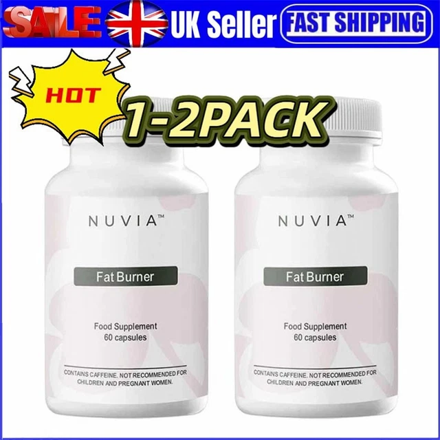 1~2PACK | NUVIA Fat Burner Weight Management , 60 capsules UK | 2026 £6 ...