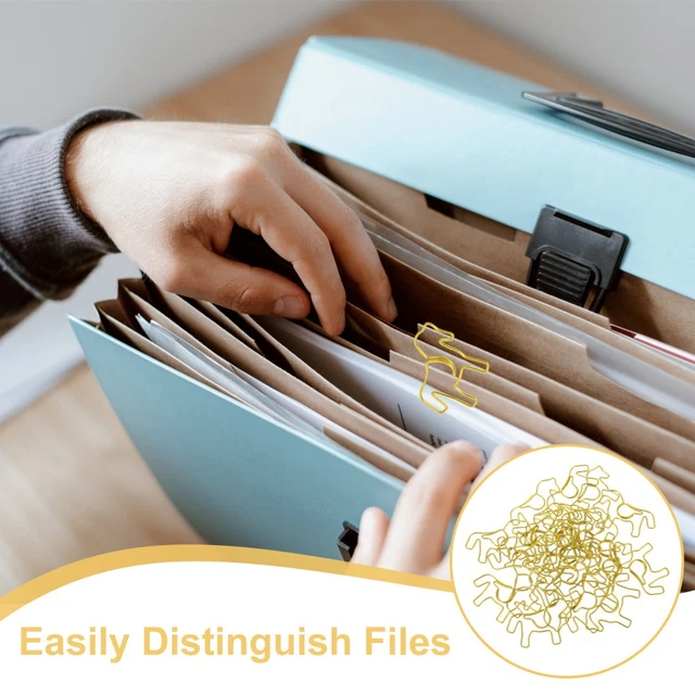 30 PCS SHAPED Paper Clip Small Craft Clips Metal Cute Paperclips $19.79 ...