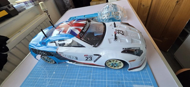 TAMIYA TL01 NISSAN GTR 1/10 RC Car 4WD Core Motor £90.00 - PicClick UK