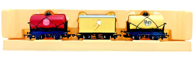 HORNBY R9095 THOMAS Tank Engine Trio Pk Ice Cream Van Rasppberry ...