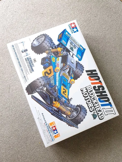 TAMIYA HOTSHOT 2 Blockhead Motors NEW Tamiya 58710 kit, no electrics £ ...