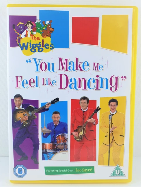 THE WIGGLES YOU Make Me Feel Like Dancing! Leo Sayer Dvd 89 mins 2009 ... THE WIGGLES YOU Make Me Feel Like Dancing! Leo Sayer Dvd 89 mins 2009 ...