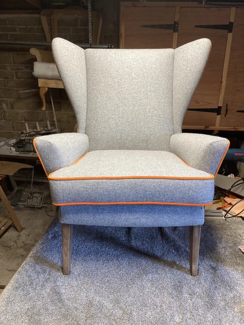 PARKER KNOLL CHAIR Model PK951 Wycherley in Abraham Moon Flint ...