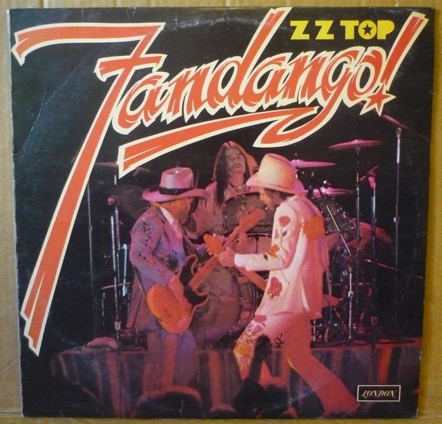 ZZ TOP FANDANGO LP LONDON 1975 UK orig SHU 8482 MOVING SIDEWALKS ...