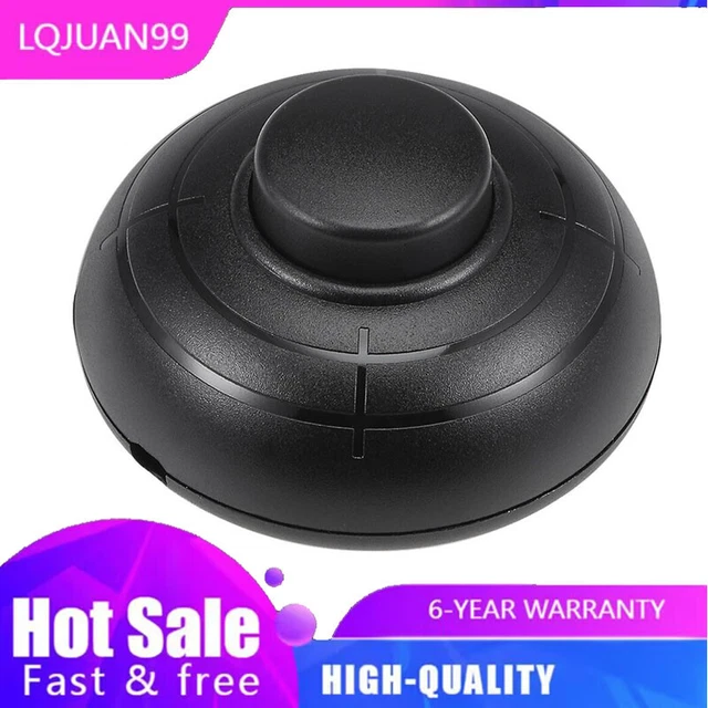 250V 2A INLINE Latching Foot Pedal Push Button Switch ON/Off Footswitch ...