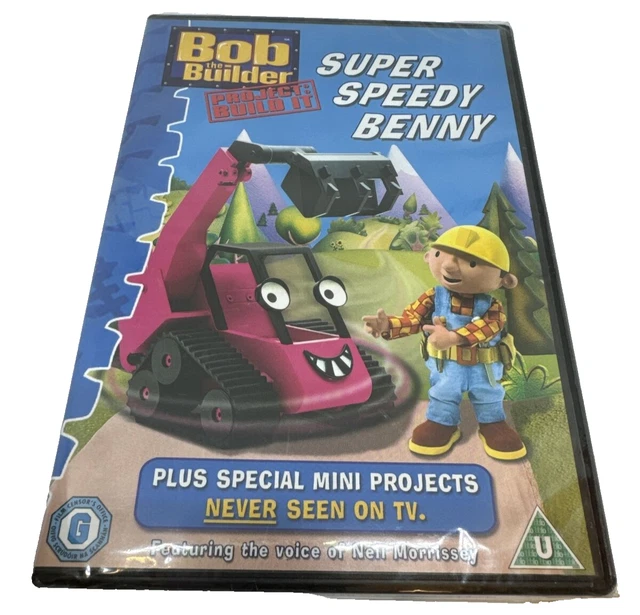 BOB THE BUILDER Super Speedy Benny DVD New and Sealed £10.77 - PicClick UK