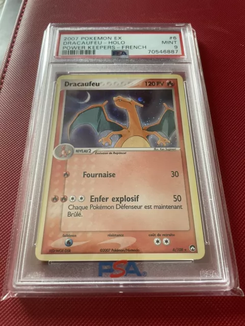 CARTE POKEMON DRACAUFEU 6/108 Holo Bloc EX Gardiens du Pouvoir FR - PSA ... CARTE POKEMON DRACAUFEU 6/108 Holo Bloc EX Gardiens du Pouvoir FR - PSA ...