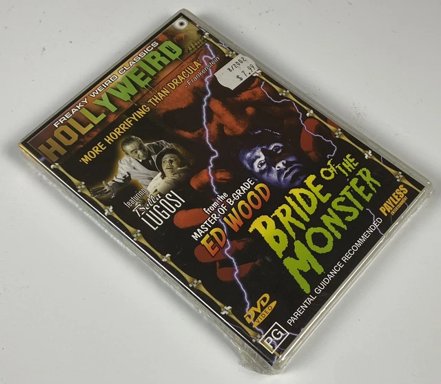 BRIDE OF THE Monster DVD Movie 1955 Film Horror Science Fiction Cult ...
