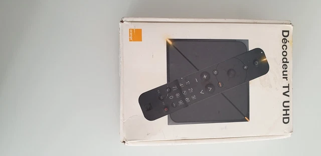 DÉCODEUR TV 4K UHD - Orange EUR 40,00 - PicClick FR