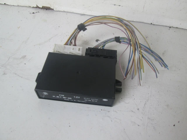 BMW E36 OBC check control module ecu with plugs and wires 328 323 318 ...