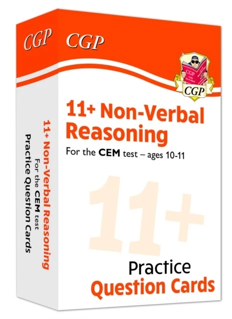 11+ CEM NON-VERBAL Reasoning Practice Question Cards... - Free Tracked ...