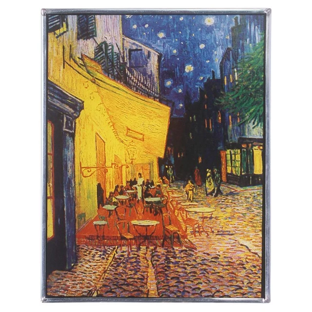 DESIGN TOSCANO CAFE Terrace at Night, 1888 Art Glass £58.18 - PicClick UK