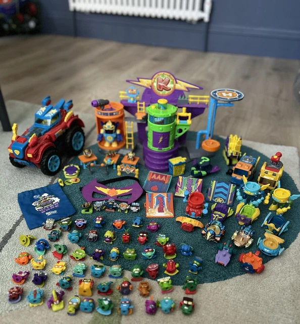 LARGE SUPERZING BUNDLE kazoom lab, Enigma rare, monster roller ...