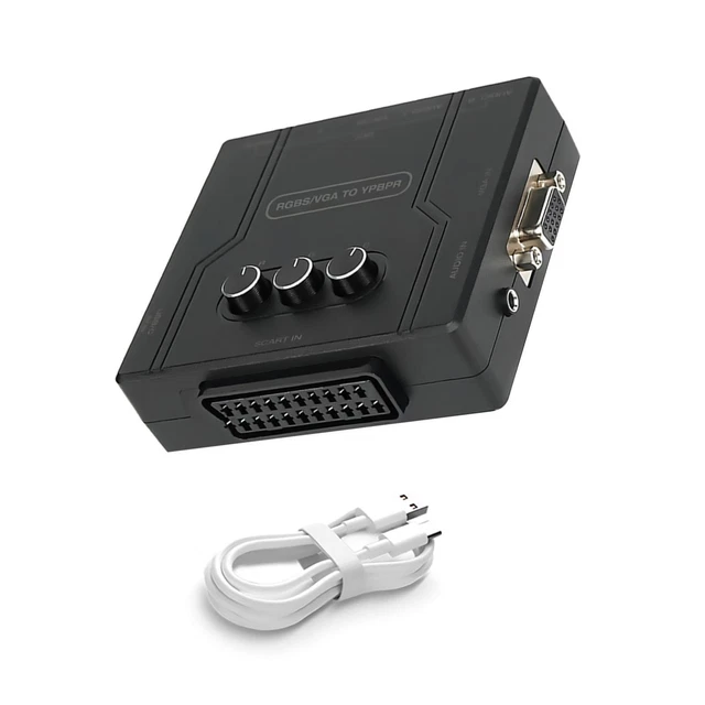 RGBS VGA TO YPBPR Converter SCART to YPBPR For 480i 480p 576i 576p 720p ...
