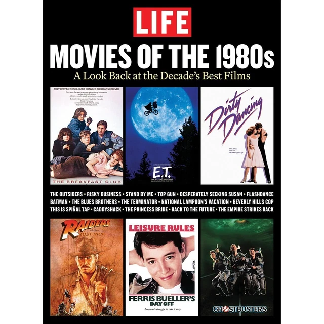 LIFE MOVIES OF the 1980s: A Look Back At The Decade's Best Films £8.91 ...