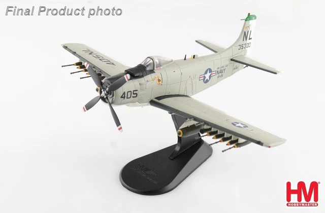 HOBBYMASTER 1:72 HA2920 Douglas A-1H Skyraider, US Navy, "Last Combat ...