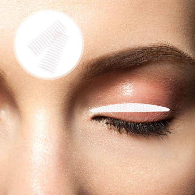 25 SHEETS SINGLE Sided Eyelid Tape Eyeshadow Lift Tapes Lifting Strips ...