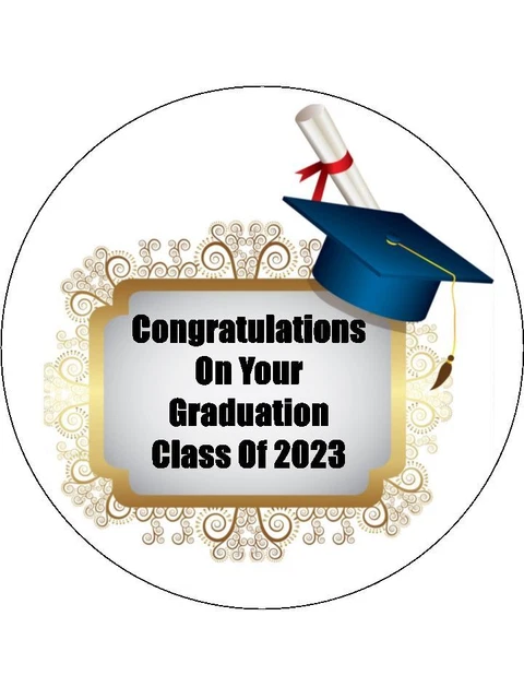 GRADUATION HAT CLASS Of 2024 Cake Topper Cake Decorations £5.88 ...