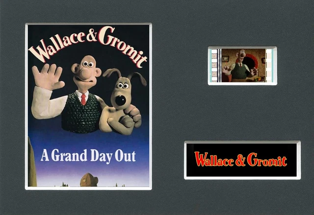WALLACE AND GROMIT a Grand Day Out original rare & genuine film cell ...