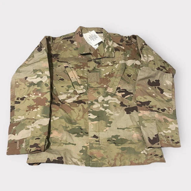 U.S. ARMY SPECIAL FORCES MODIFIED DCU DESERT CAMO COMBAT COAT Sz 33 X ...