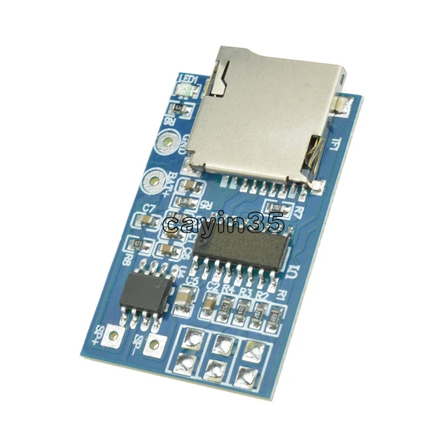 2/5PCS GPD2846A TF Card MP3 Decoder Board With 2W Amplifier Memory ...