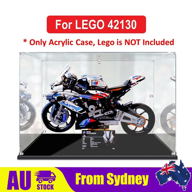DISPLAY CASE FOR LEGO 42130 Technic BMW M 1000 RR Storage Dust Proof ...