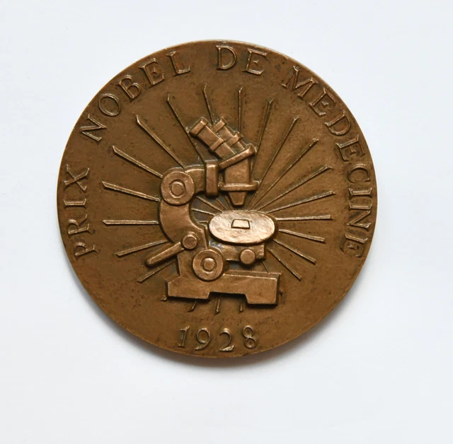 MÉDAILLE CHARLES NICOLLE Prix Nobel de Médecine en 1928 EUR 40,00 ...