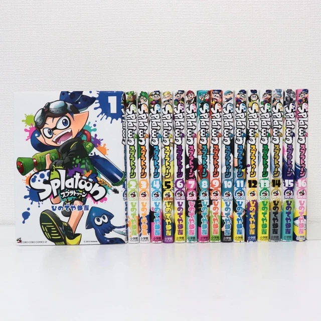 NEW SPLATOON COMIC Manga Vol.1-16 Book set Sankichi Hinodeya Japanese ...