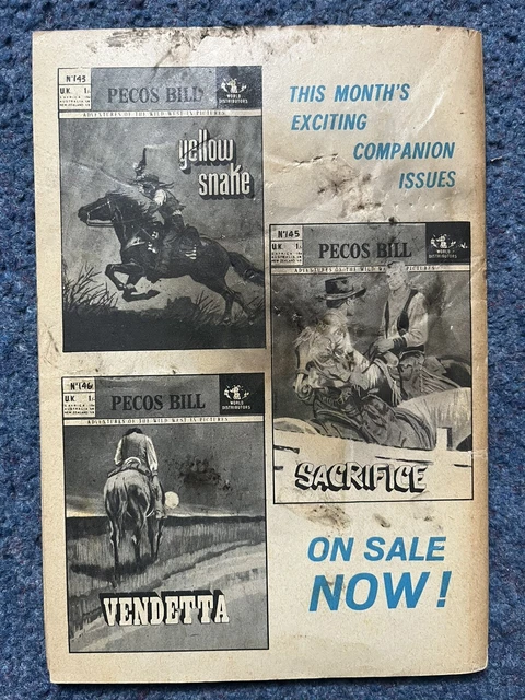 PECOS BILL WILD West Picture Library Comic No. 144 The Castle EUR 8,53 ...