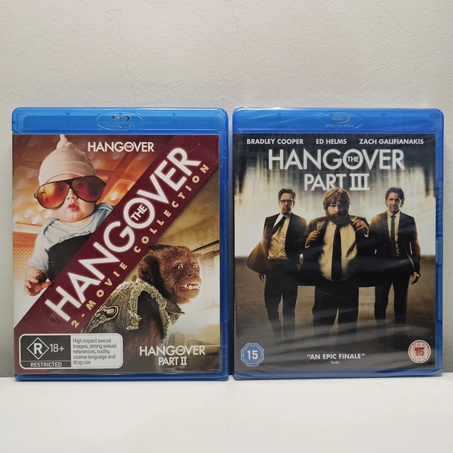 THE HANGOVER TRILOGY 1-3 (1 2 3) Blu-Ray - Part I, II, III Collection ...