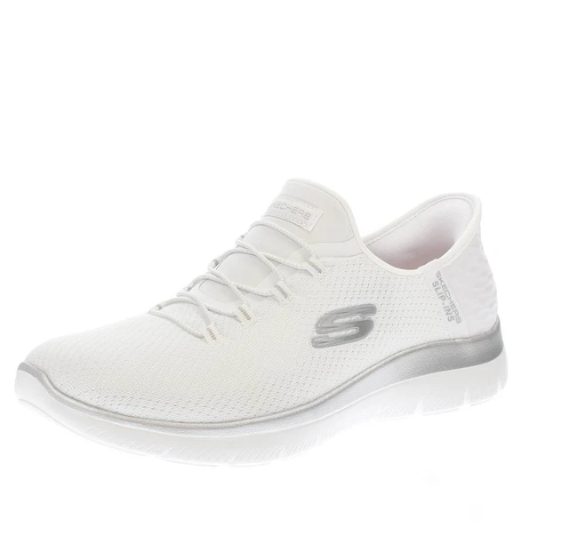 SKECHERS SUMMIT SLIP Ins - Slip On Con Memory Foam Bianco - Taglia 36 ... SKECHERS SUMMIT SLIP Ins - Slip On Con Memory Foam Bianco - Taglia 36 ...