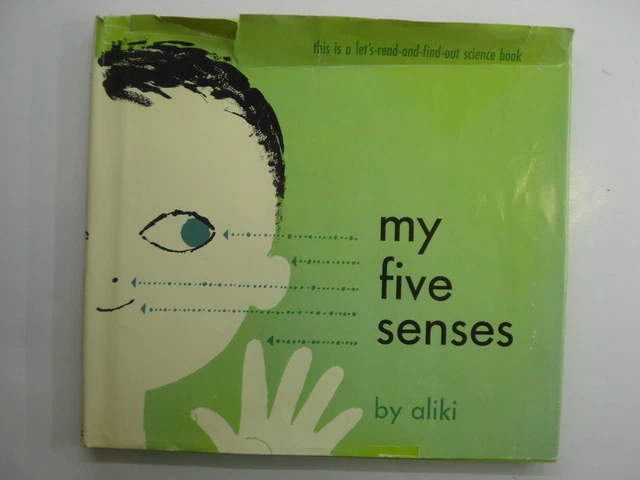 MY FIVE SENSES by Aliki, DJ, 1962, Later Printing $22.50 - PicClick
