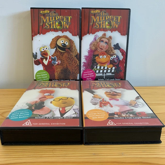 THE BEST OF The Muppet Show VHS MUV 04 - 07 Vintage Originals VGC Video ...