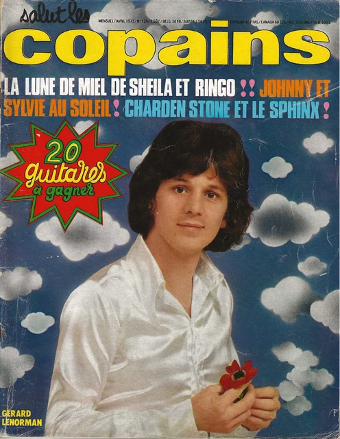 SALUT LES COPAINS n° 128 - Gérard Lenorman (Avril 1973) EUR 10,00 ...