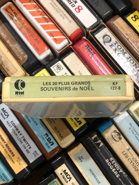 (K-TEL) LES 20 plus grands Souvenirs de Noël , 8 Track Tape French ...